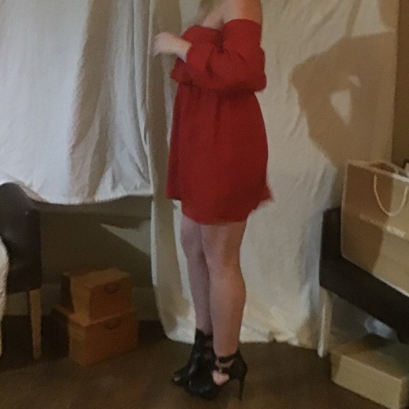 Rachel Kate | Dresses | Rachel Kate Red Dress | Poshmark